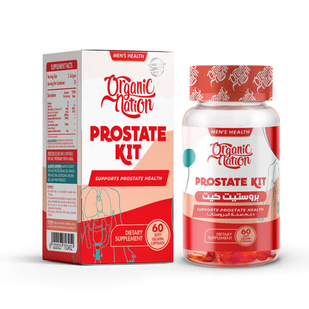 Organic Nation Prostate Kit-30Serv.-60Soft Gels – OilHouseeg